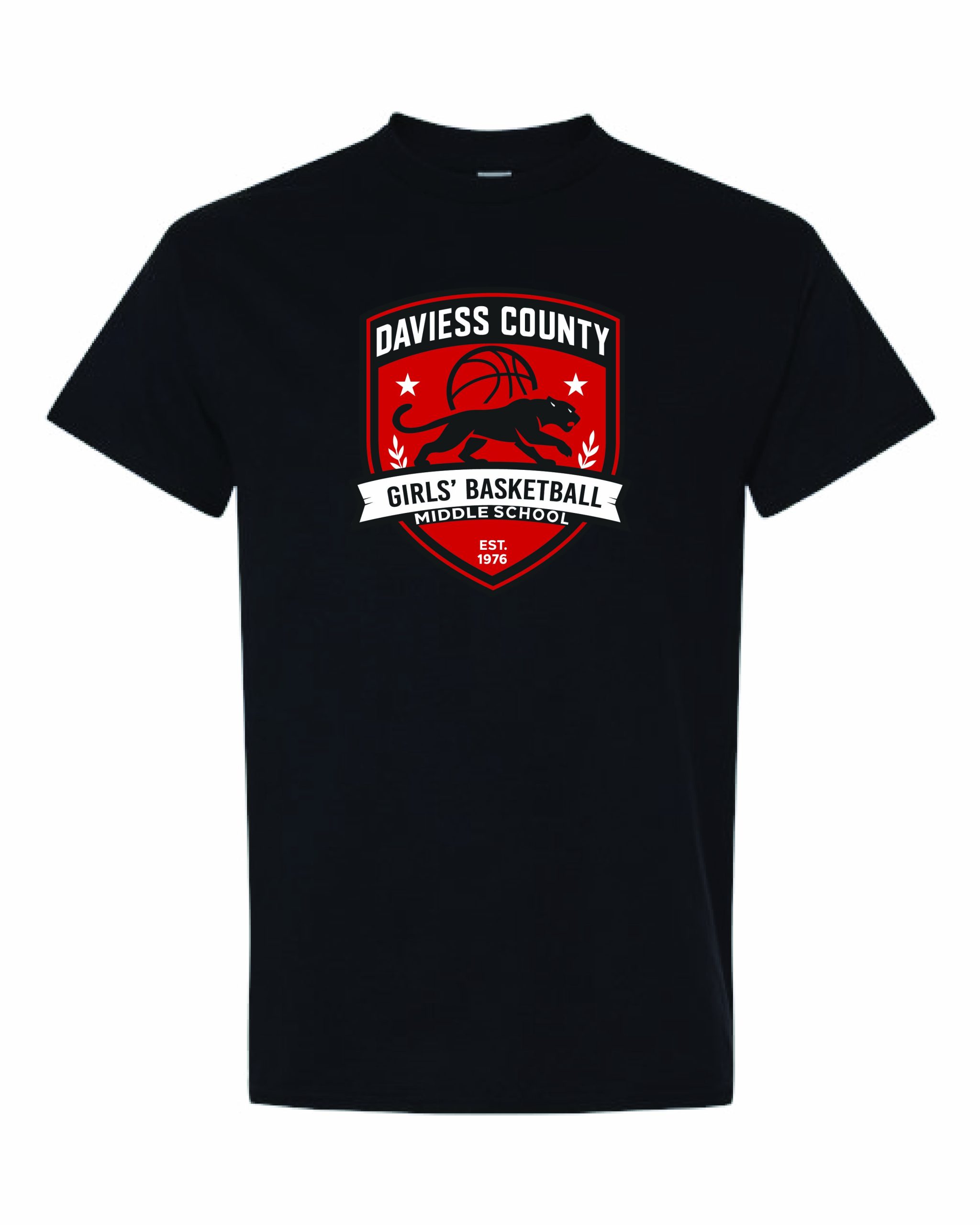 DCMS Girls Basketball Crest - Terry's Tees - Custom Apparel